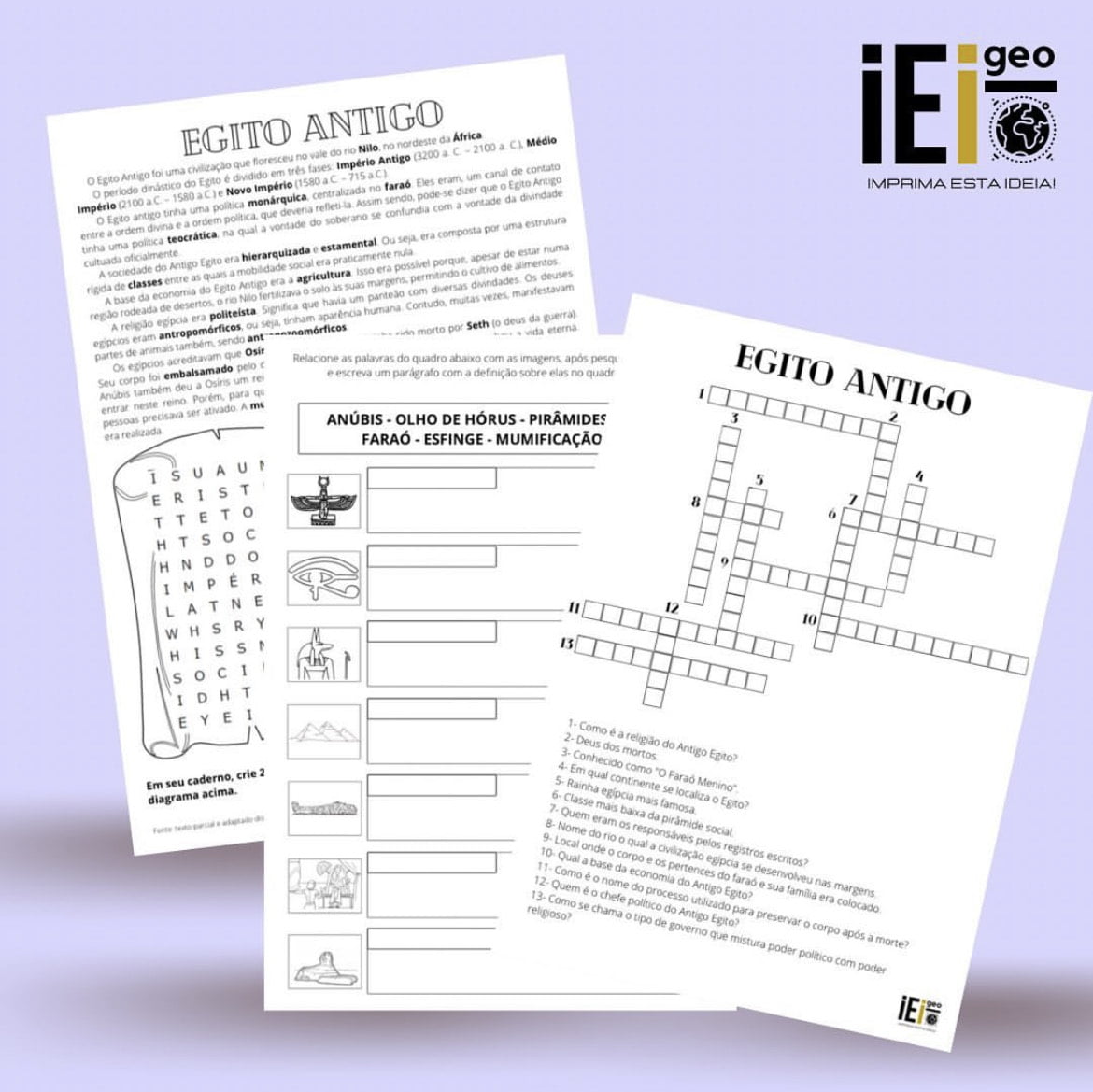 Combo Antiguidade - Imprima esta Ideia